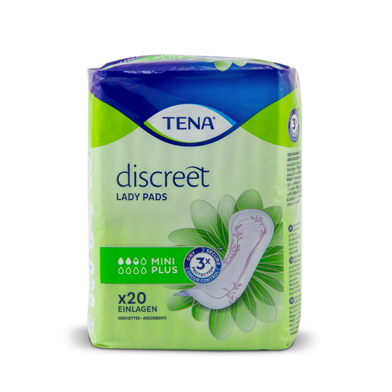 TENA® Discreet Lady Pads EXTRA – all4care.ch